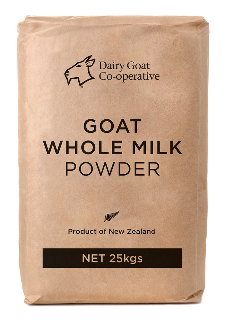New Zealand whole goat milk powder - Dairy Goat Co-operative